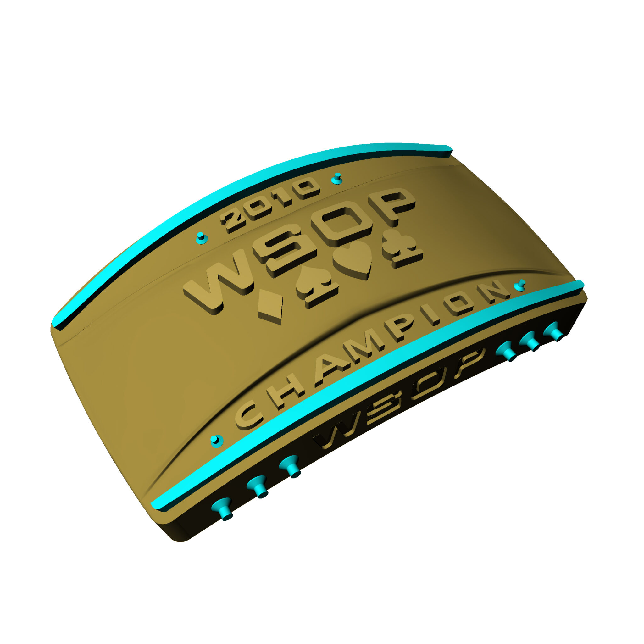 The WSOP 2010 Championship Custom Bracelet – Steve Soffa