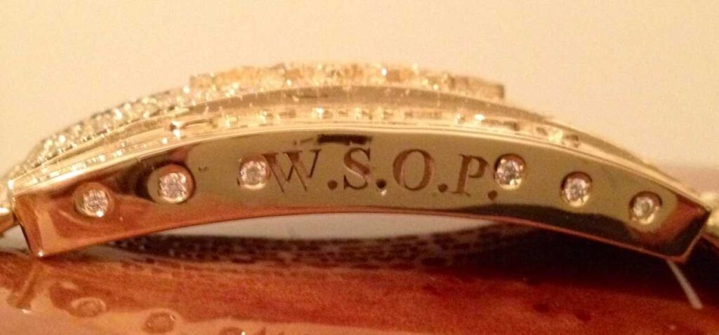 The WSOP 2010 Championship Custom Bracelet – Steve Soffa