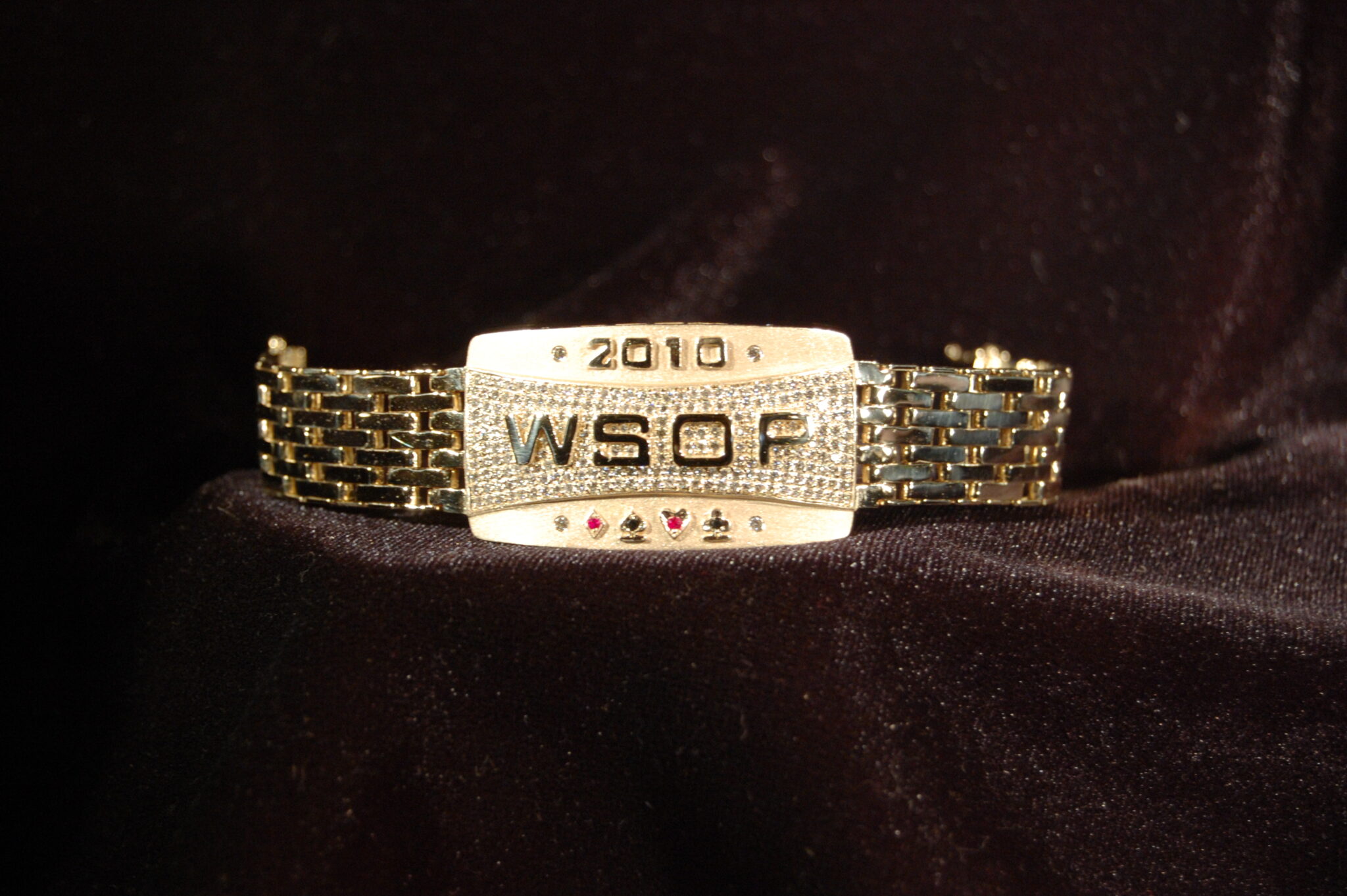The WSOP 2010 Championship Custom Bracelet – Steve Soffa